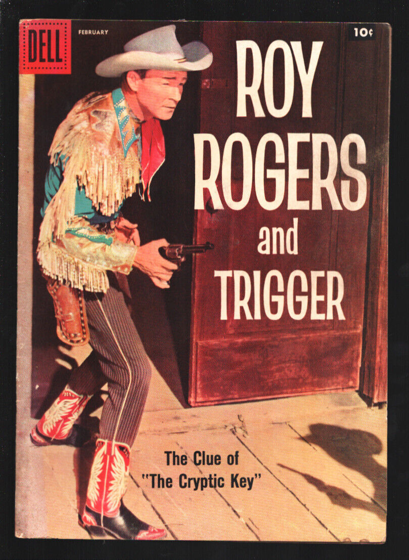 Roy Rogers and Trigger #122 1958-photo cover-Alex Toth art-Trigger solo ...