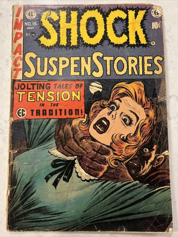 Shock SuspenseStories #15 (EC Comics 1954) Pre-Code Horror, please see ...