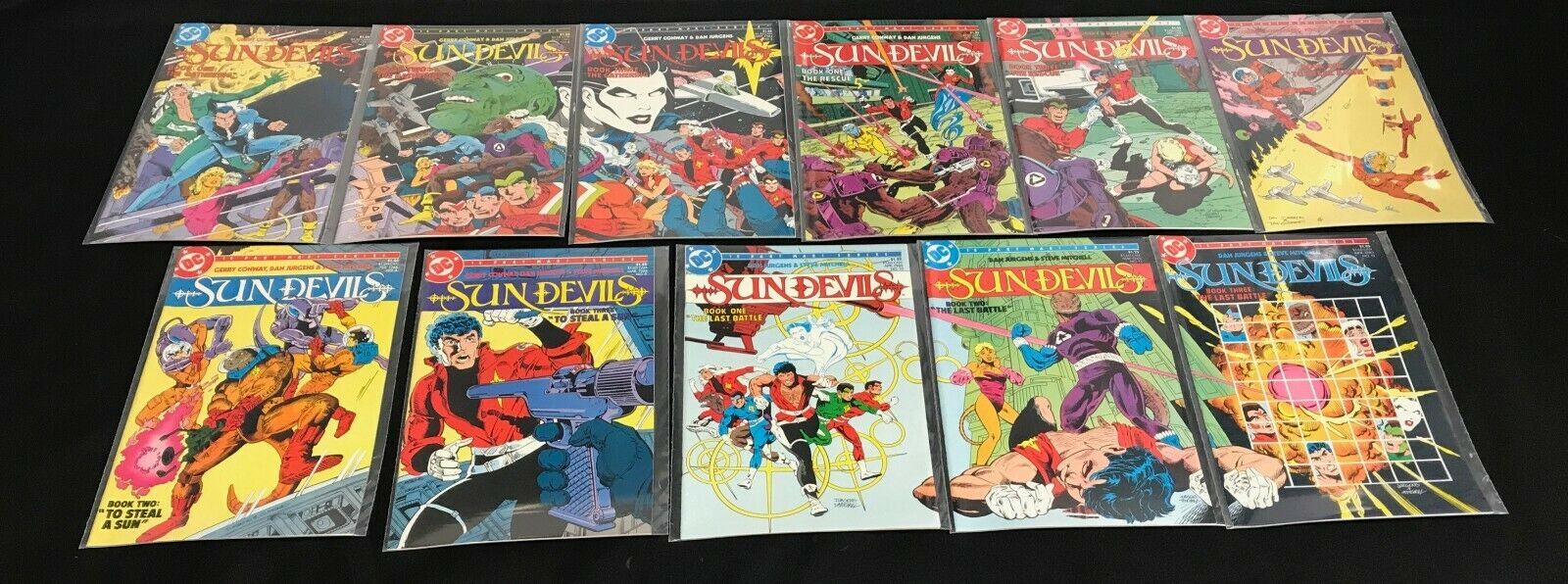 SUN Devils 11pc (VF/NM) Issues #1-4, #6-12, the Gathering, the Rescue ...