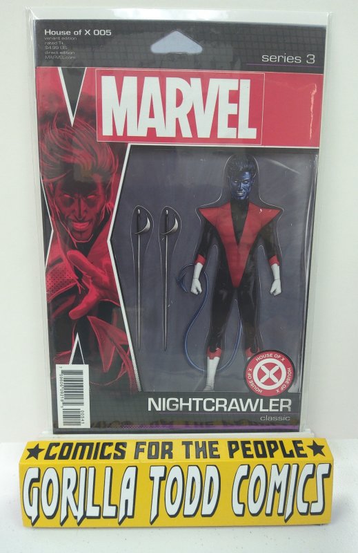House of X #5 John Tyler Christopher Action Figure (Nightcrawler ...