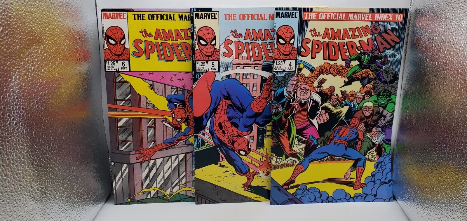The Official Marvel Index to the Amazing Spider-Man #1-9 (1985) VF/NM ...