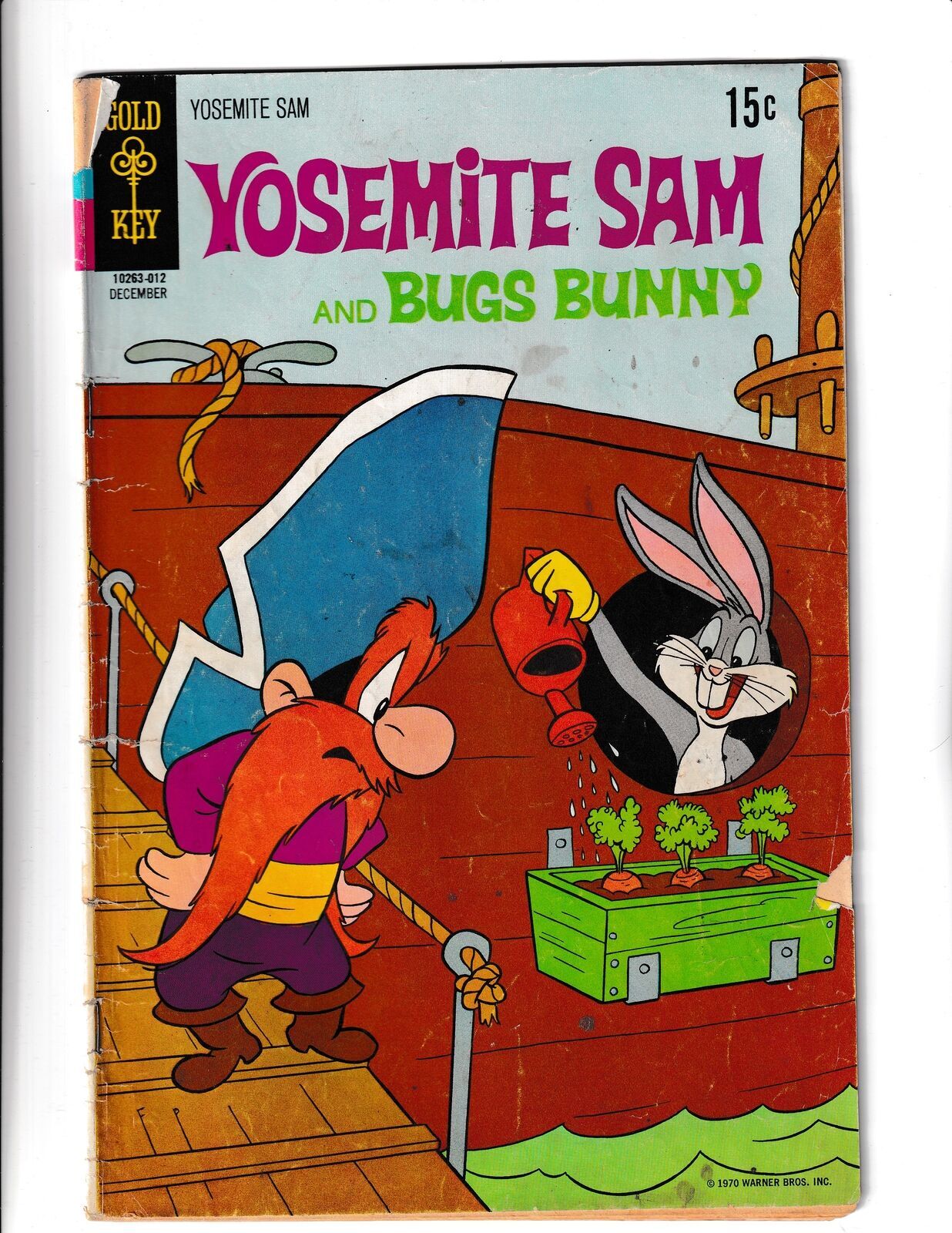 Yosemite Sam #1 (1970) Gold Key Comics | Comic Books - Bronze Age, Gold ...