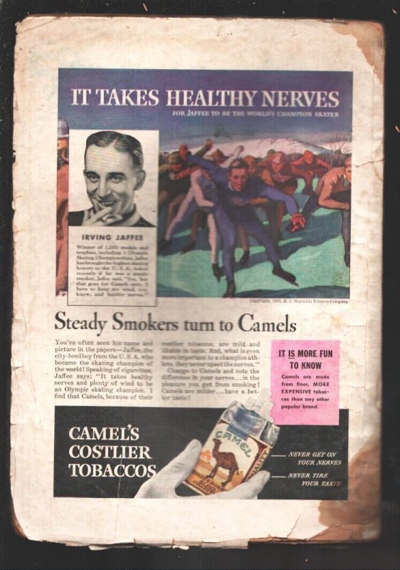 Adventure 2/1934-Bullfighter cover art by Dominic Cammerota-Pulp ...