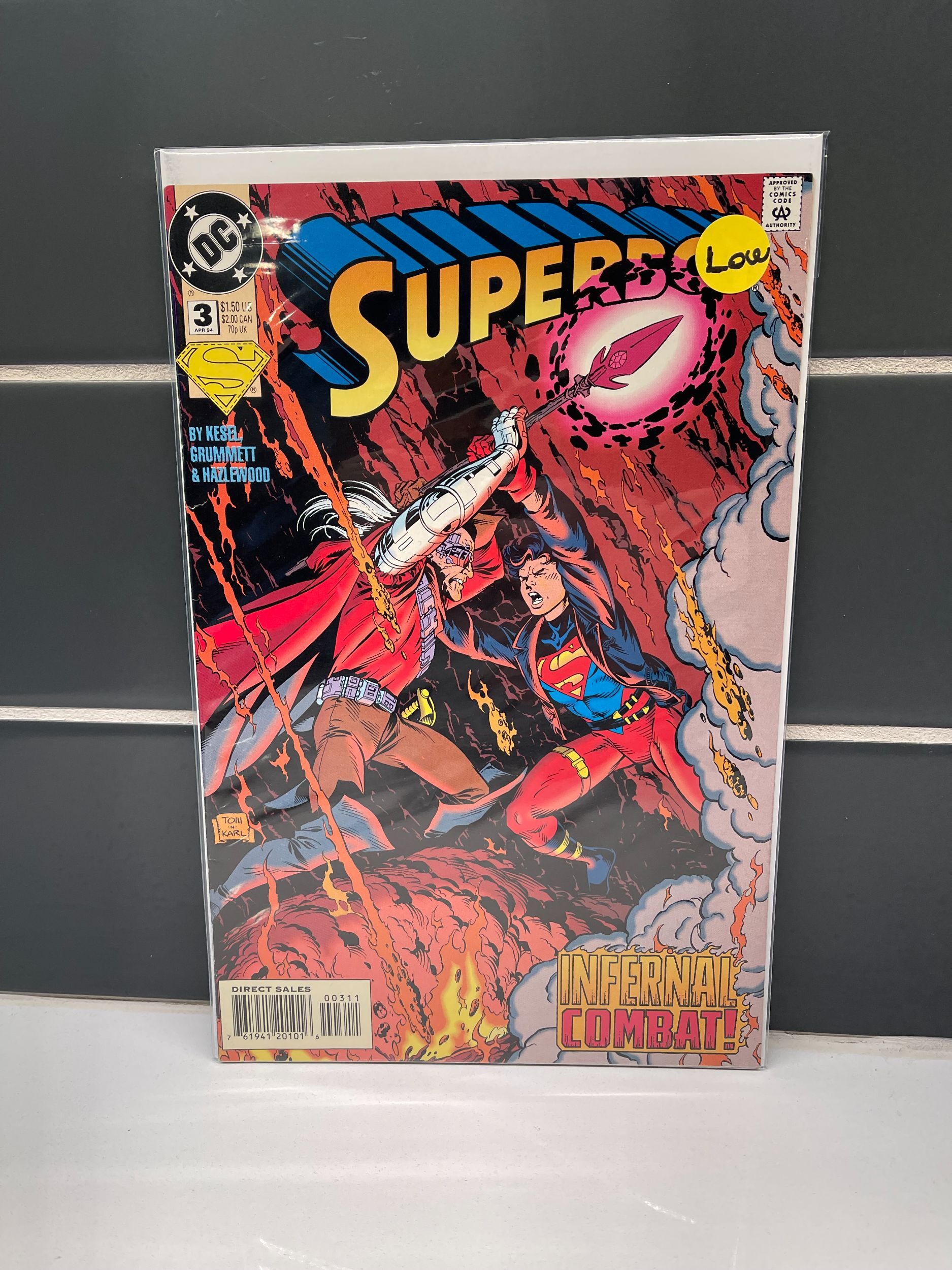Superboy #3 (1994) | Comic Books - Modern Age, DC Comics, Superboy ...
