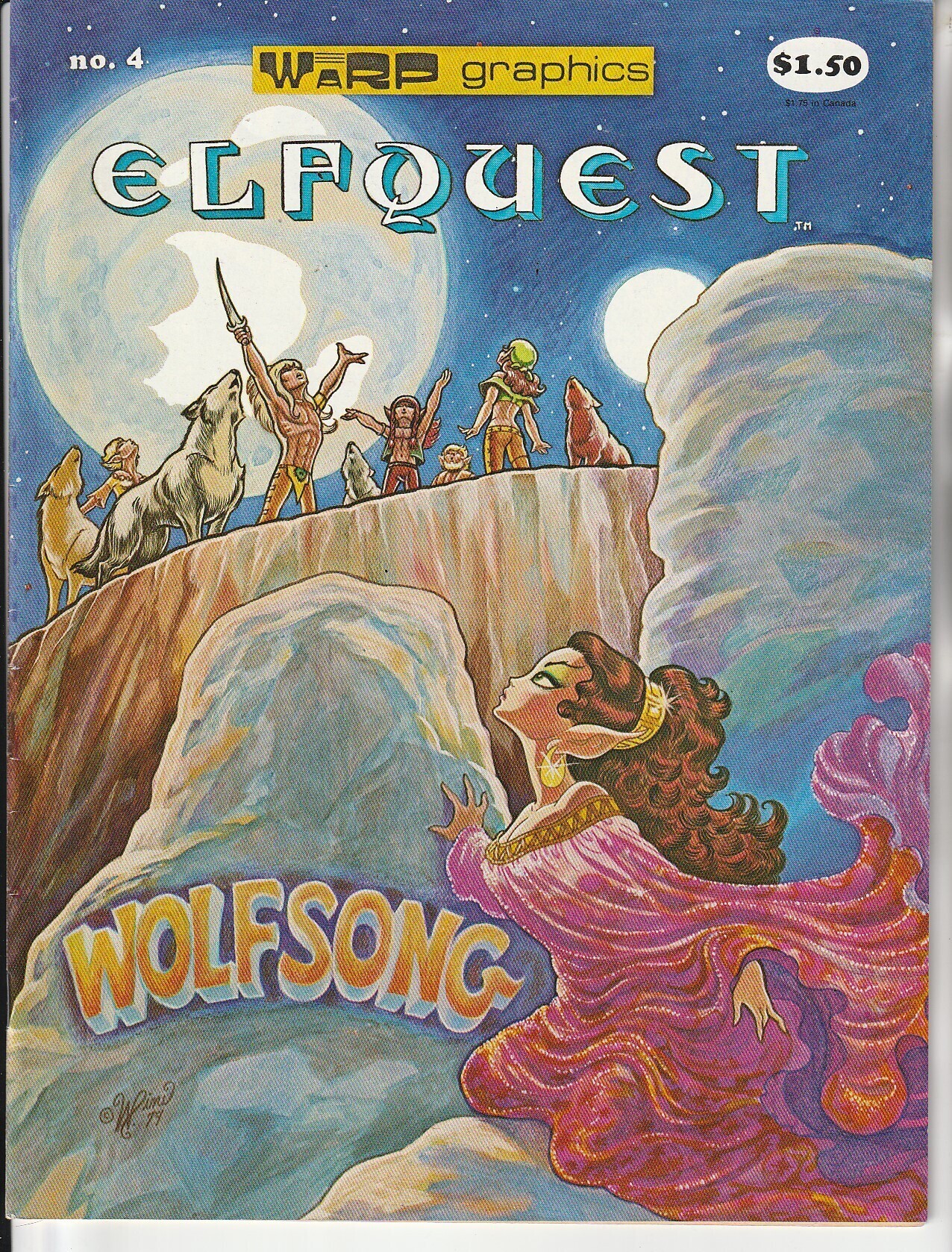 ElfQuest #1,2,3,4,5 The Original Warp Graphic Series ! | Full Runs ...