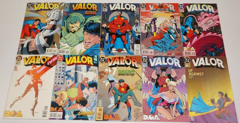 Valor #1-23 VF/NM complete series - legion of super-heroes - adam ...