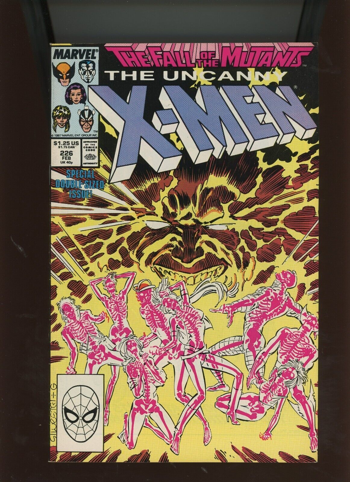 (1988) The Uncanny X-Men #226: COPPER AGE! "GO TELL THE SPARTANS" (8.5 ...