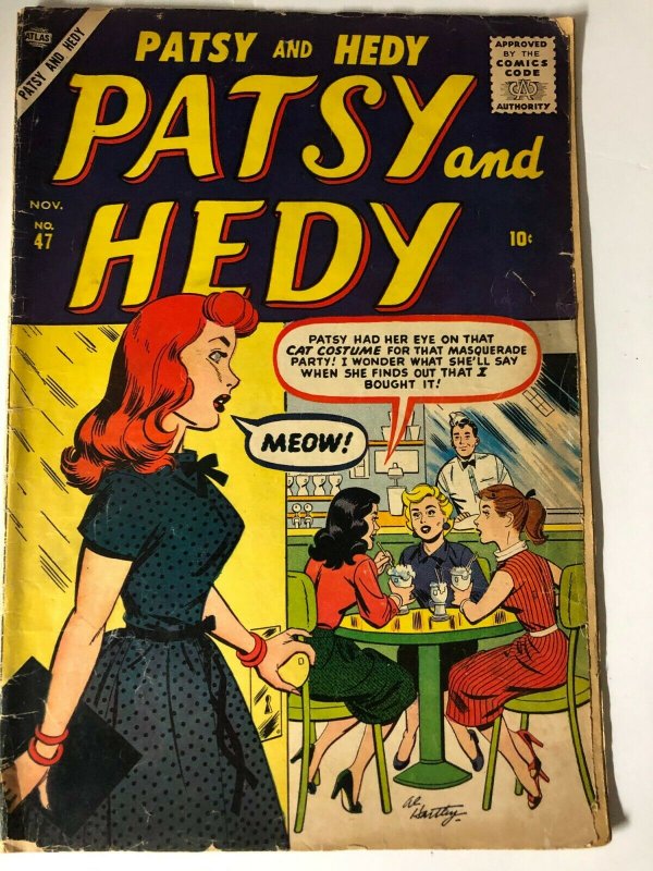 PATSY AND HEDY 47 GOOD November 1956 Mean Girls? they are at it again ...