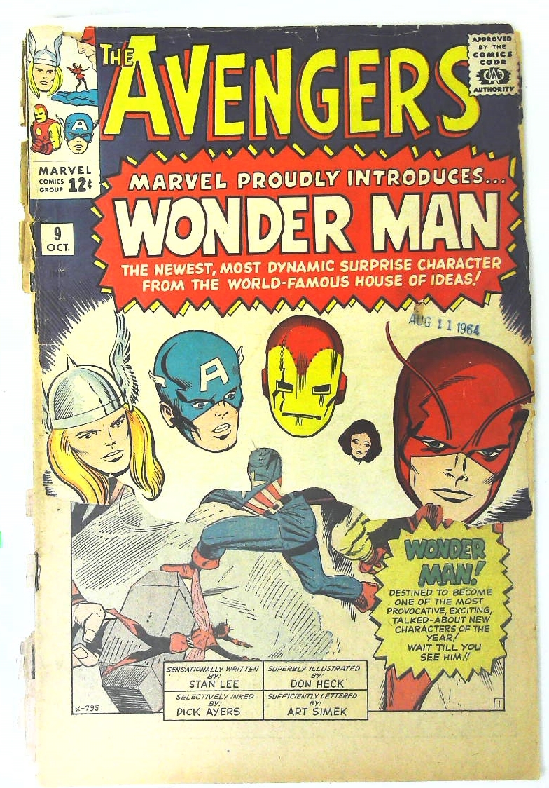 Avengers (1963 series) #9, Fair- (Actual scan) | Comic Books - Silver ...