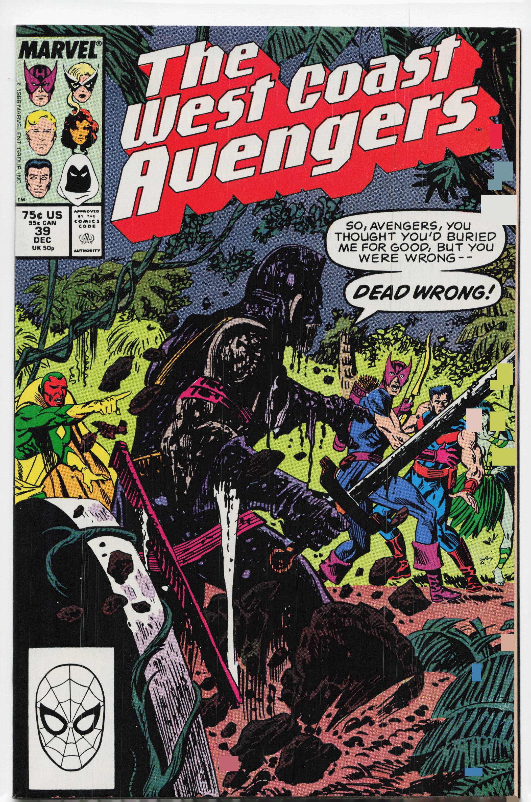 West Coast Avengers #39 (1988) West Coast Avengers / Avengers West ...