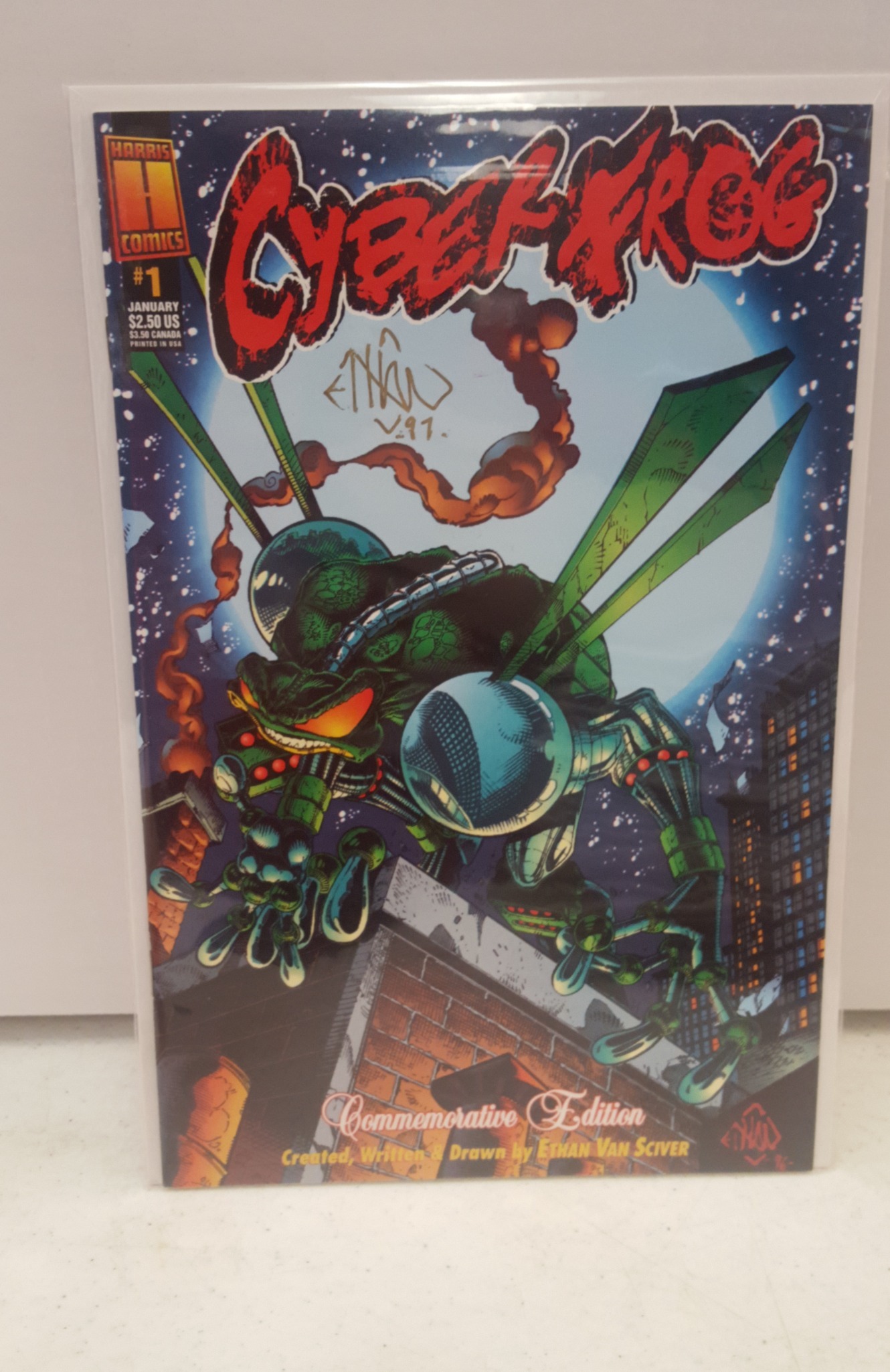 Cyberfrog: 3rd Anniversary Special #1 (1997) | Comic Books - Modern Age ...