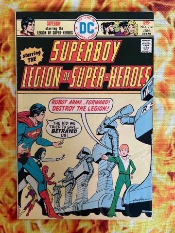 Superboy #214 (1976) - VF- | Comic Books - Bronze Age, DC Comics ...
