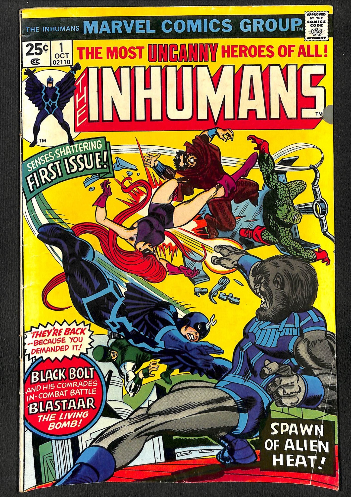 Inhumans #1 VG/FN 5.0 | Comic Books - Bronze Age, Marvel / HipComic