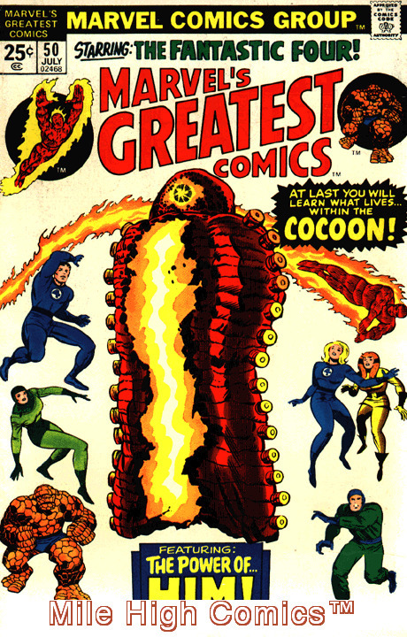 MARVEL'S GREATEST COMICS (1969 Series) #50 Very Fine Comics Book ...