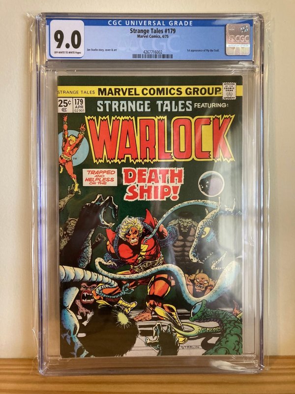 Strange Tales #179 (1975) featuring Warlock. 1st Appearance of Pip the ...