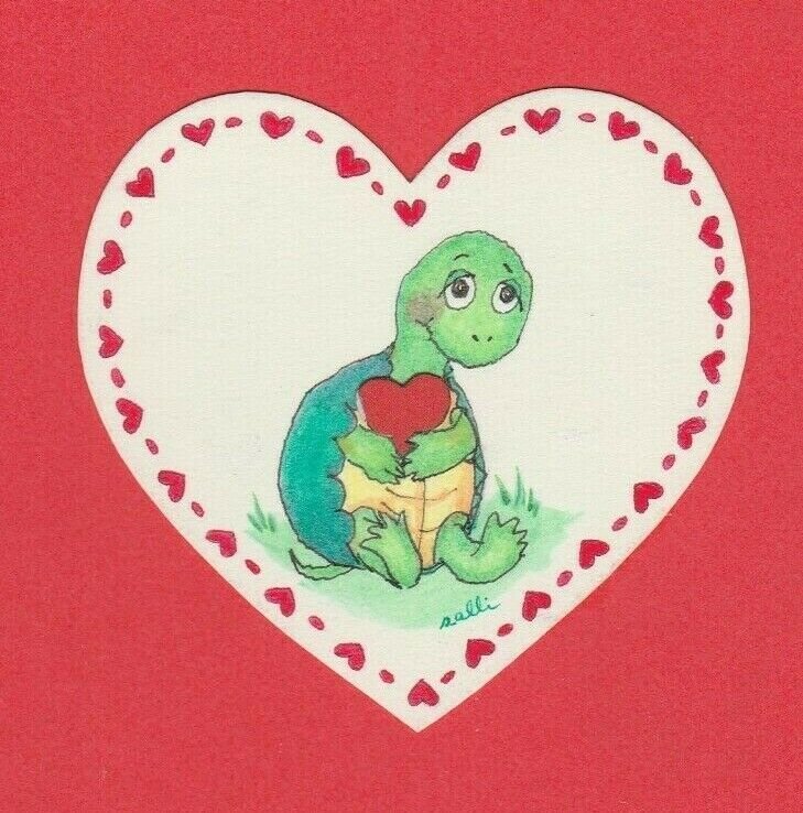 Turtle Heart Art