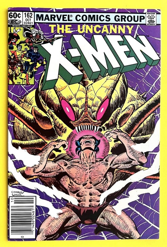 Uncanny X-Men 162 the Brood Wolverine (1982) B6 | Comic Books - Bronze ...