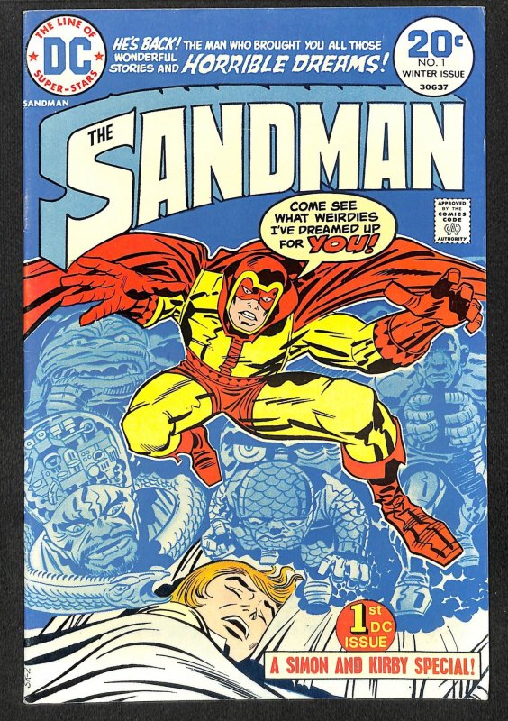 The Sandman #1 (1975) | Comic Books - Bronze Age, DC Comics / HipComic