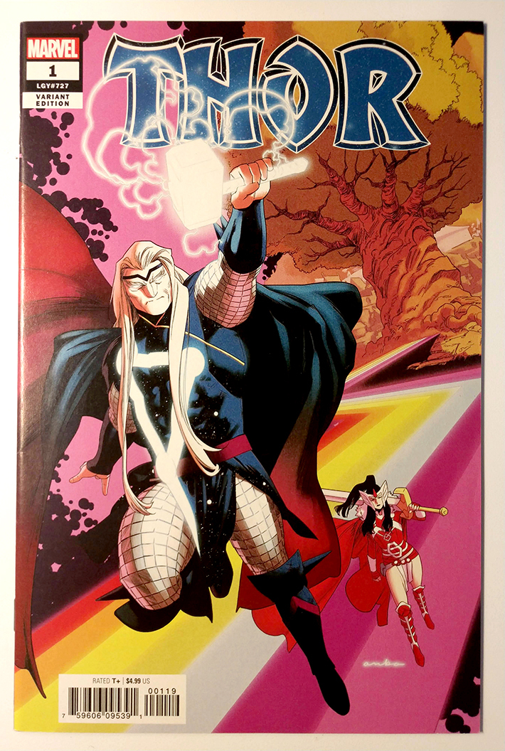 Thor #1 (9.4, 2020) Anka Cover, Thor becomes the Herald of Thunder ...