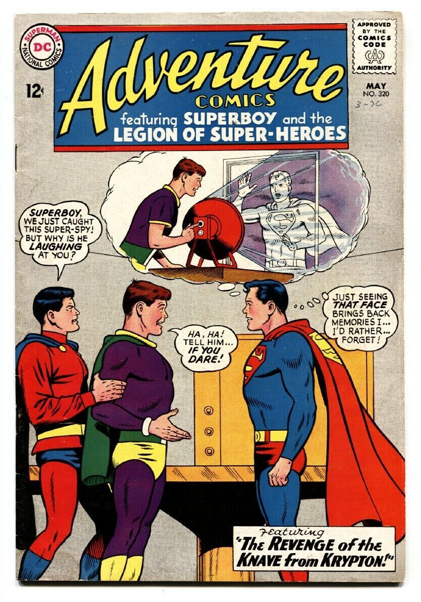 Adventure Comics #320 comic book -dc Comics-2nd Dev Em Appearance FN ...