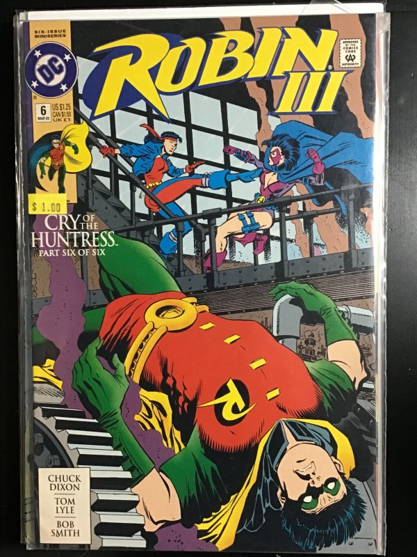 Robin III: Cry of the Huntress #6 (1993) | Comic Books - Modern Age, DC ...