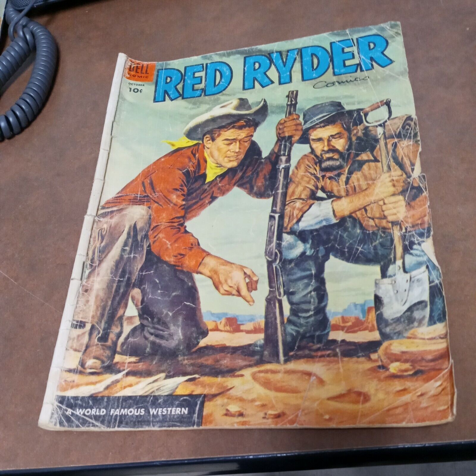 Red Ryder Comics No. 135 October 1954 Dell Comics Golden Age Western ...