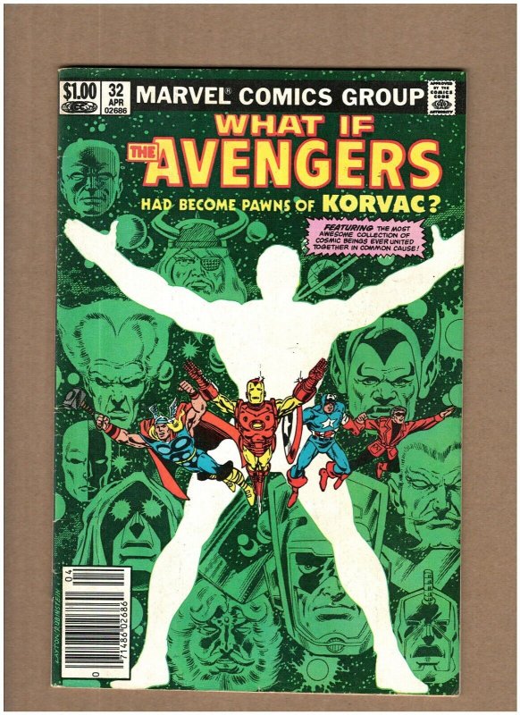 What If #32 Newsstand Marvel Comics 1982 Avengers Became Pawns of ...