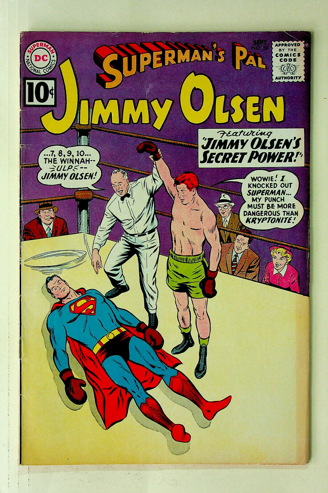Superman's Pal Jimmy Olsen #55 (Sep 1961; DC) - Good/Very Good | Comic ...