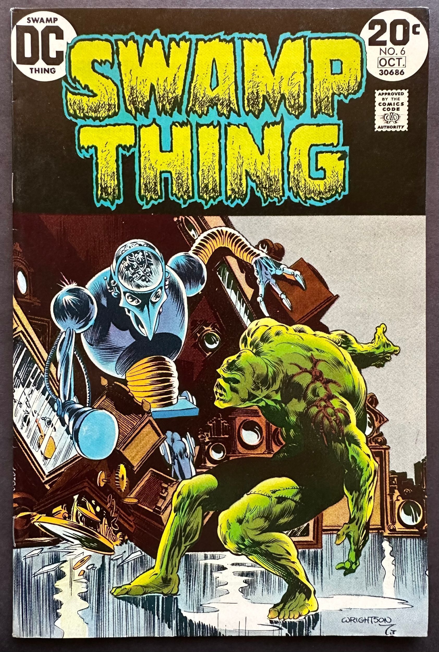 Swamp Thing #6 (1973) | Comic Books - Bronze Age, DC Comics, Swamp ...