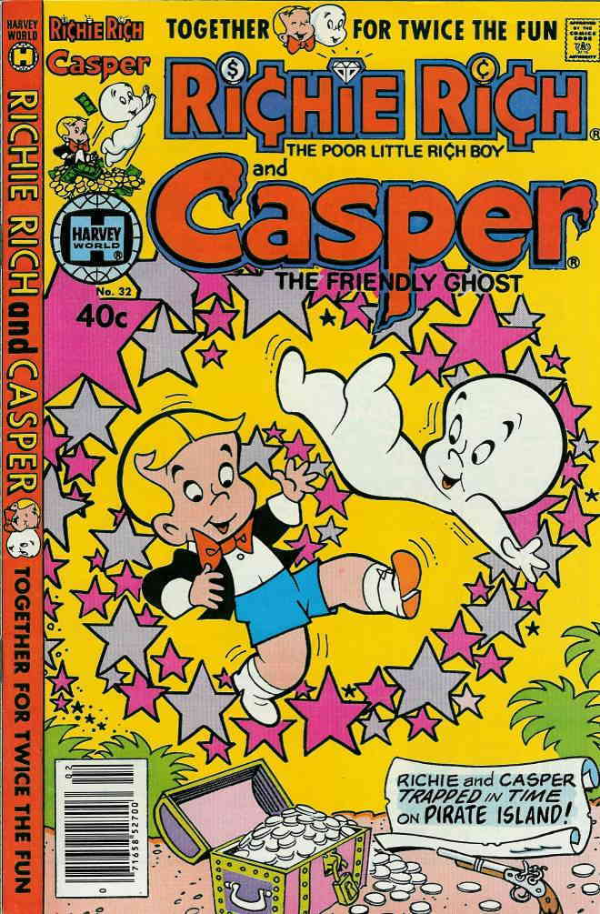 Richie Rich And Casper #32 VG ; Harvey | low grade comic All Ages 1980 ...