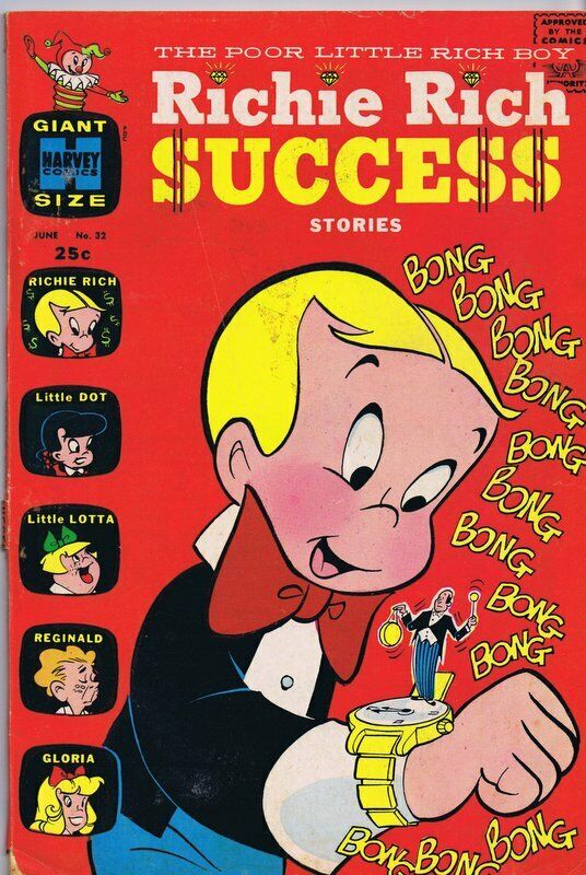 Richie Rich Success Stories #32 ORIGINAL Vintage 1970 Harvey Comics ...