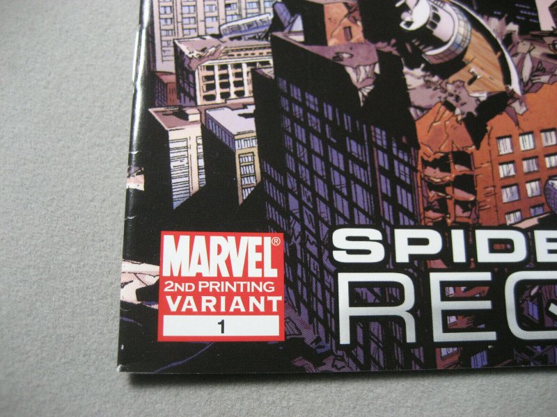 Ultimatum Spider-Man Requiem #1 1B Immonen Variant 2nd Printing (2009 ...