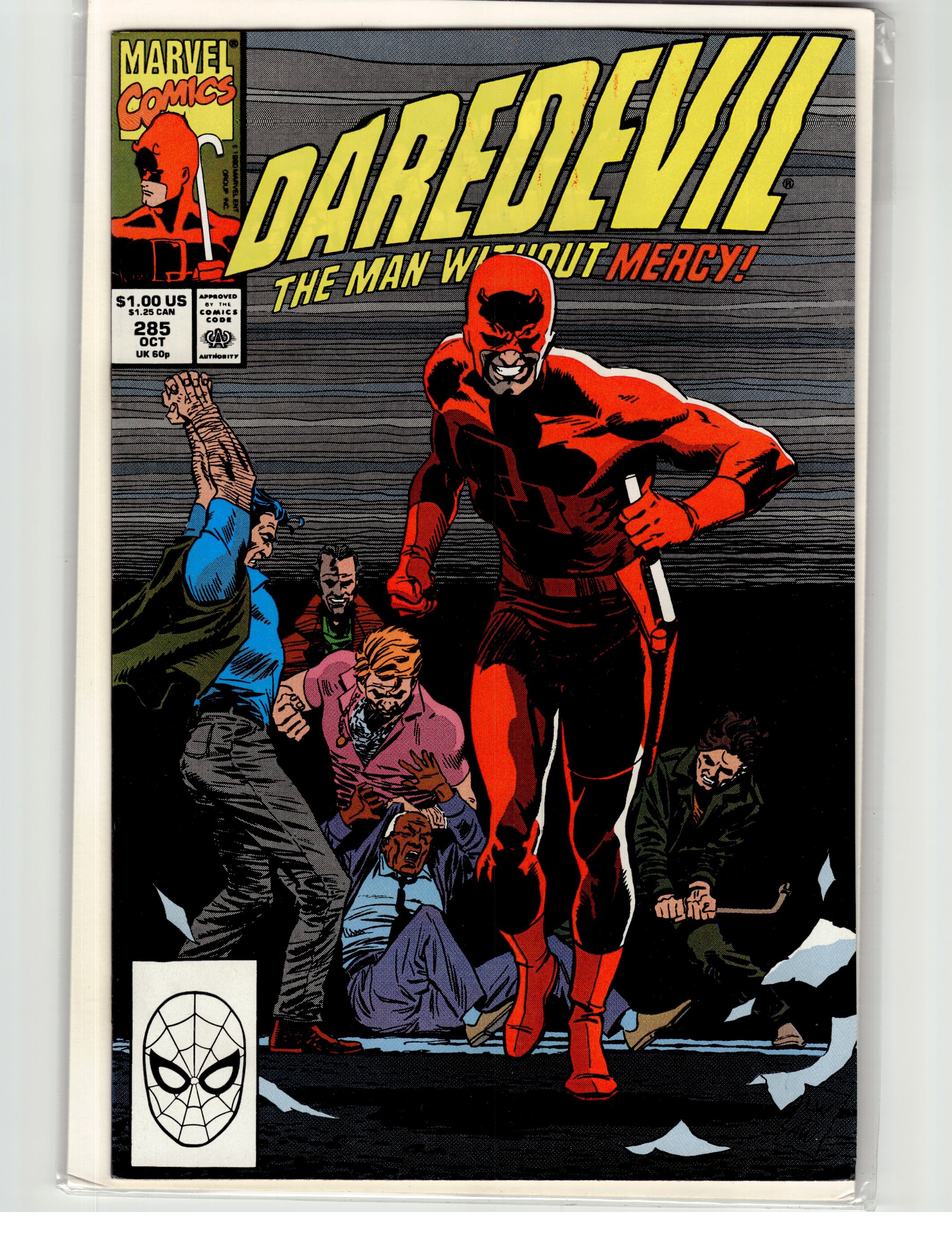 Daredevil #285 (1990) Daredevil [Key Issue] | Comic Books - Copper Age ...