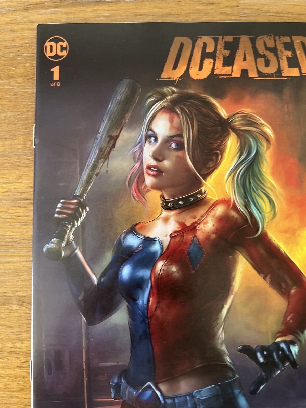 ? DCeased #1 Shannon Maer Harley Quinn Limited Trade Minimal Variant ...