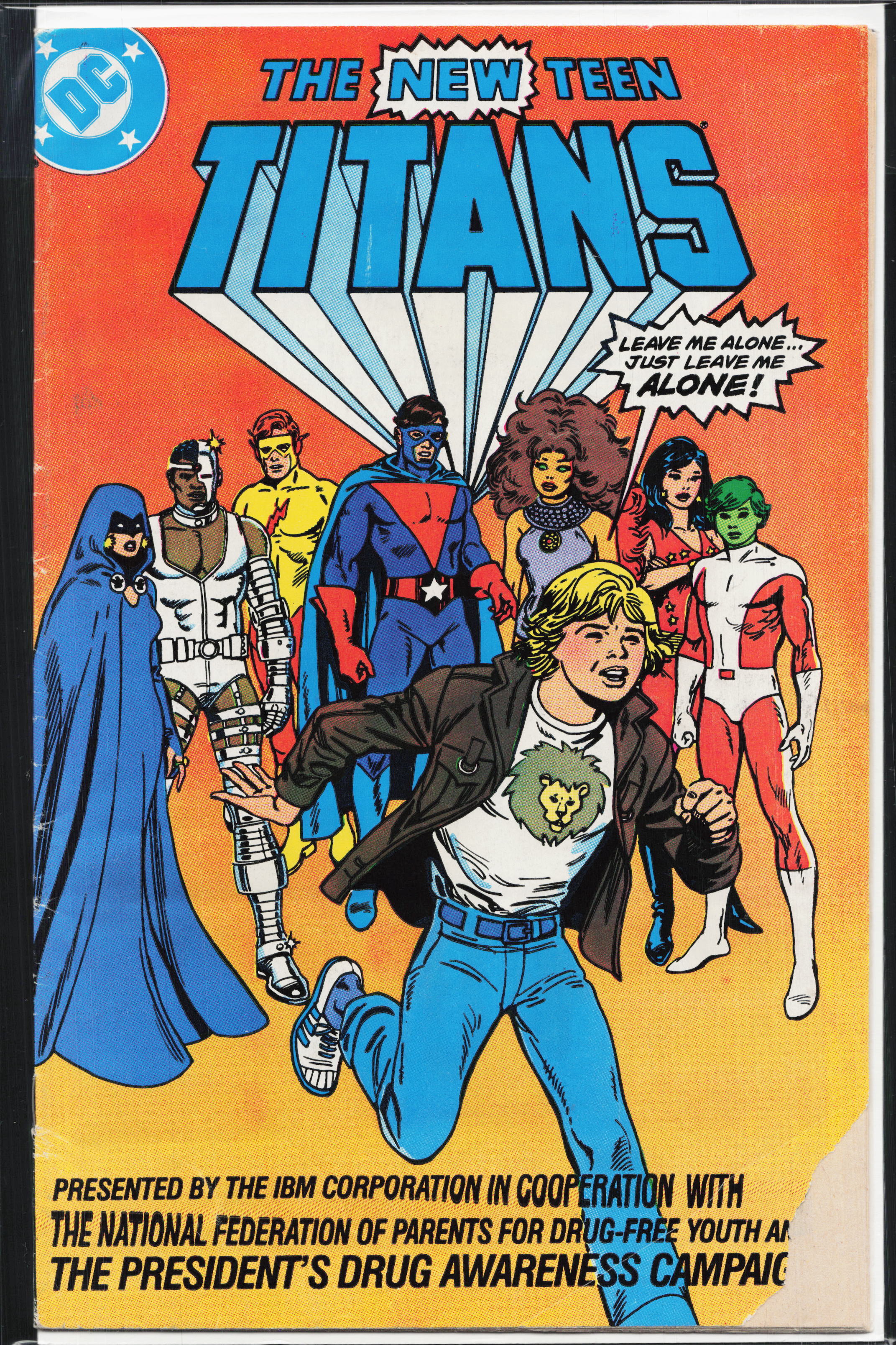 The New Teen Titans (Drug Abuse Awareness) #3 (1983) | Comic Books ...