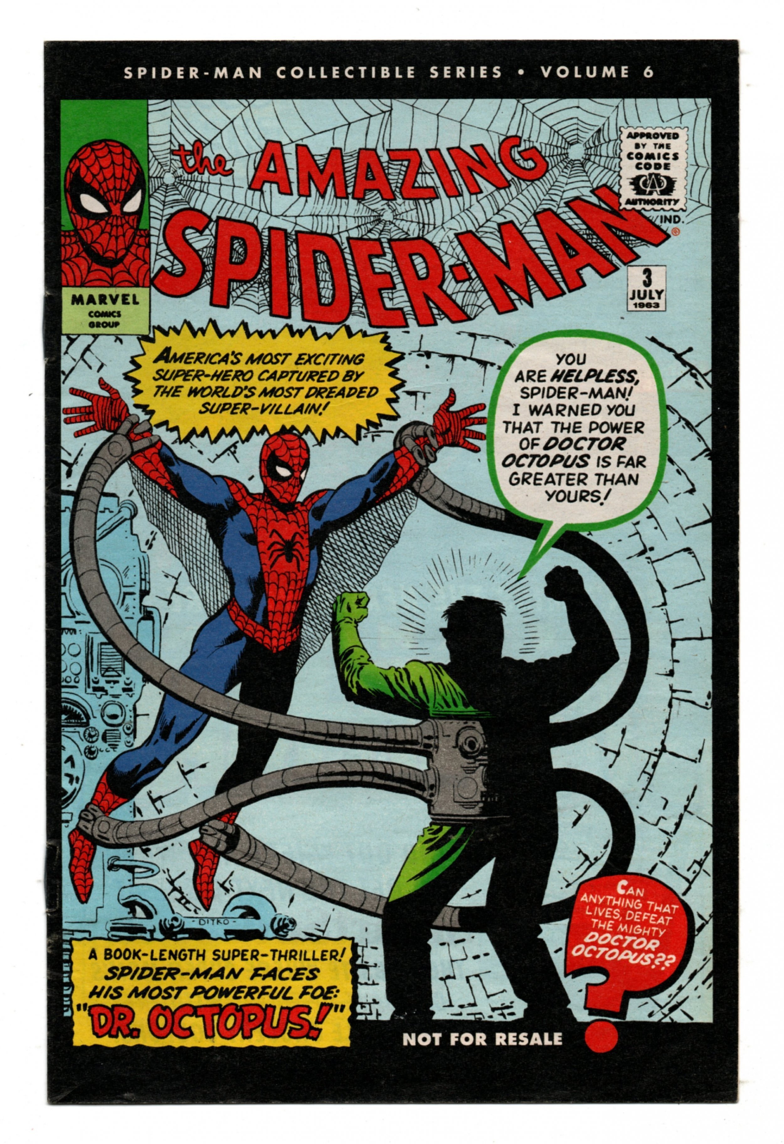 Spider-Man Collectible Series #06 (2006) Steve Ditko | Newspaper Insert ...