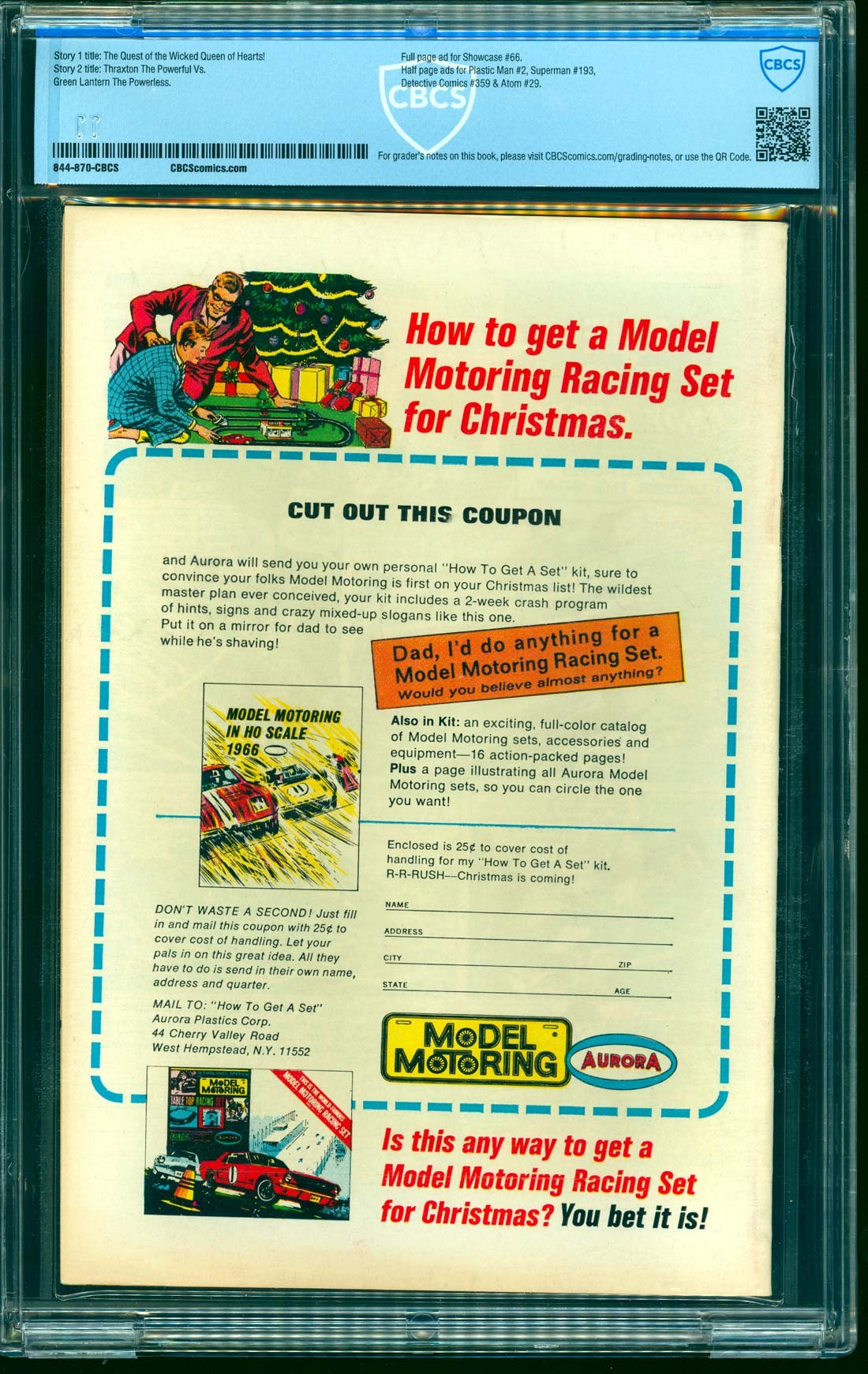 Green Lantern #50 CBCS VF/NM 9.0 Off White to White DC Comics | Comic ...