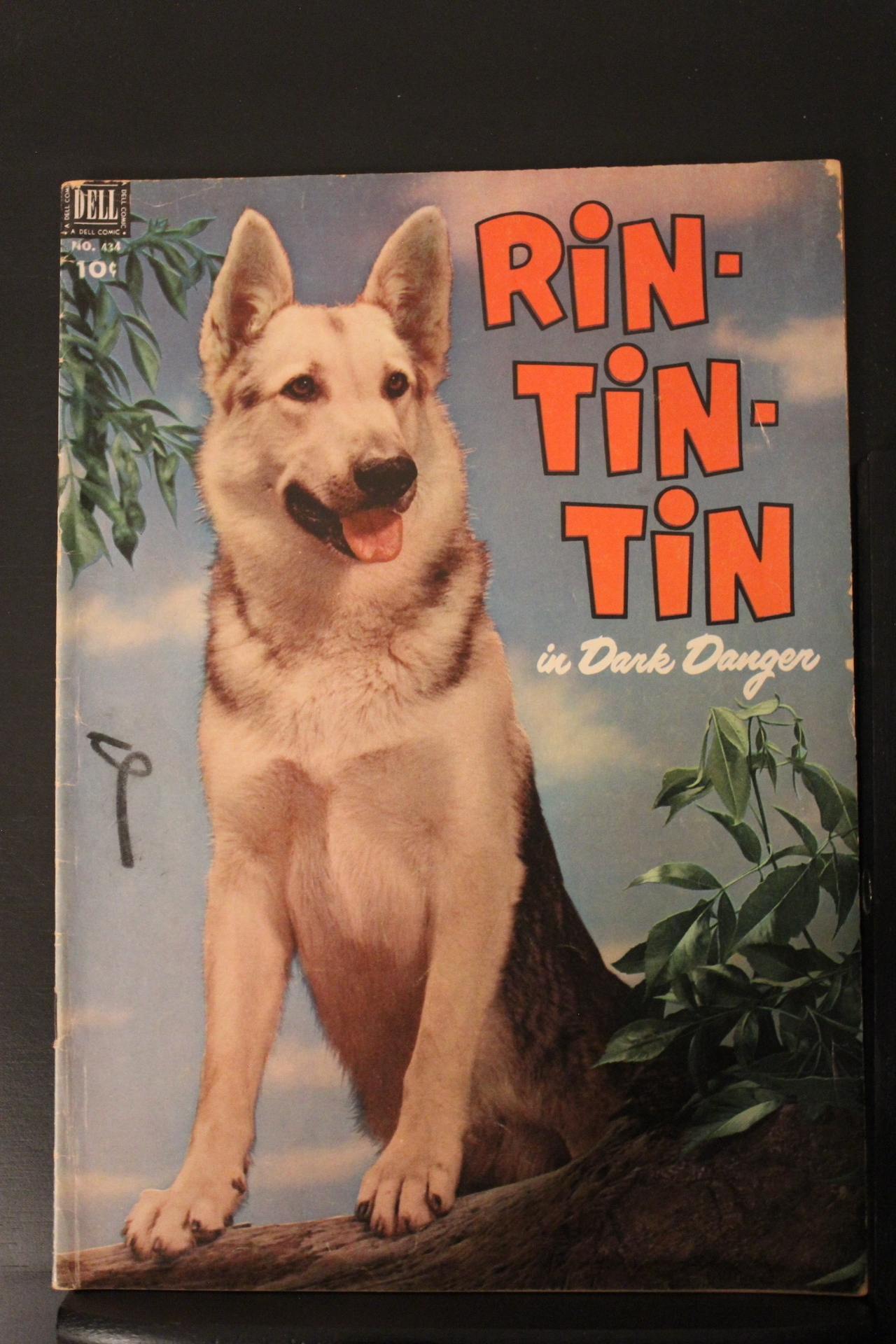 Four Color Comics #434 Rin-Tin-Tin (1952) Mid-Grade VG/FN How He Got ...