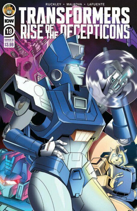 Transformers (Rise of the Decepticons ) #19 NM Cover B Variant IDW ...