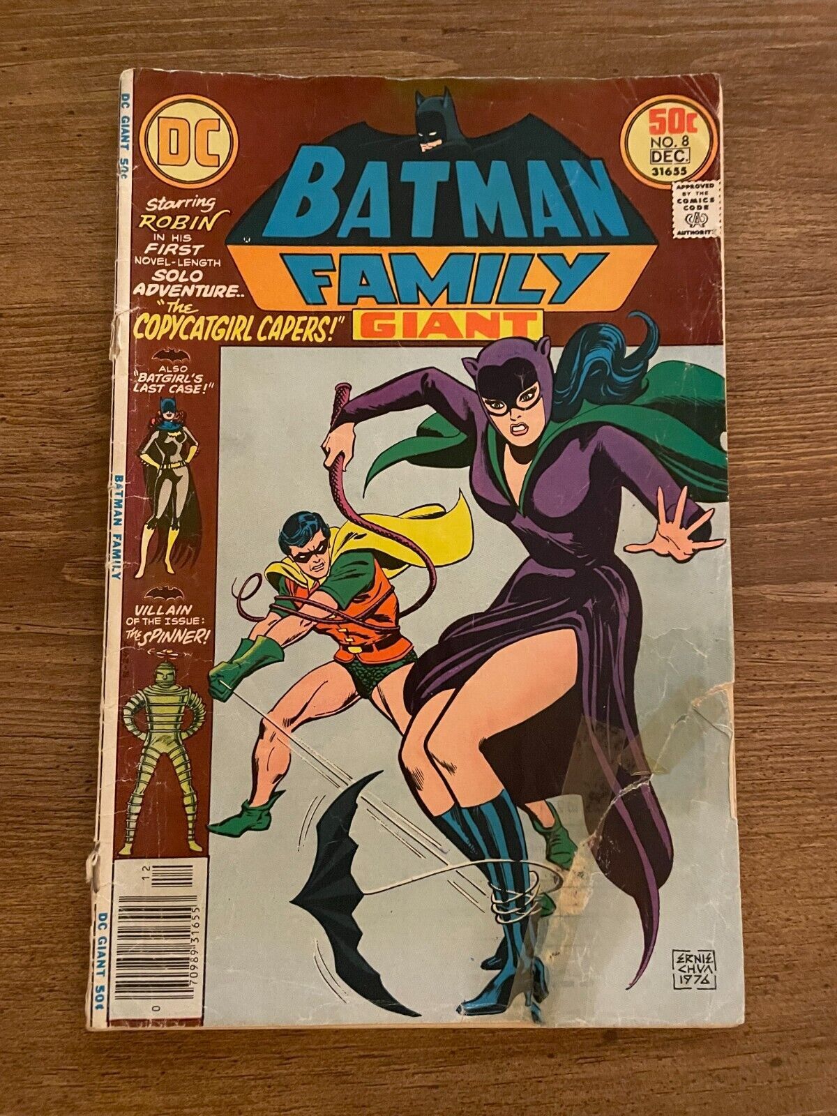 Batman Family # 8 GD DC Comic Book Catwoman Batgirl Robin Joker Gotham ...