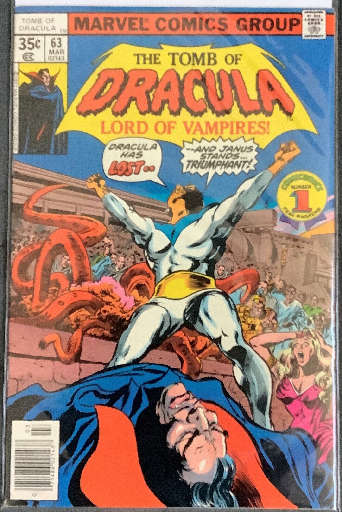 Tomb of Dracula #63 (1978, Marvel) Janus Appearance. VF | Comic Books ...