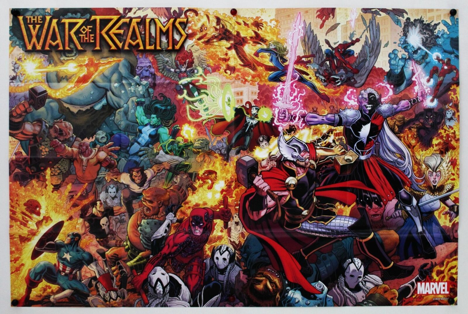 War of Realms 2019 Folded Promo Poster [P90] (36" x 24") - New! | Comic ...