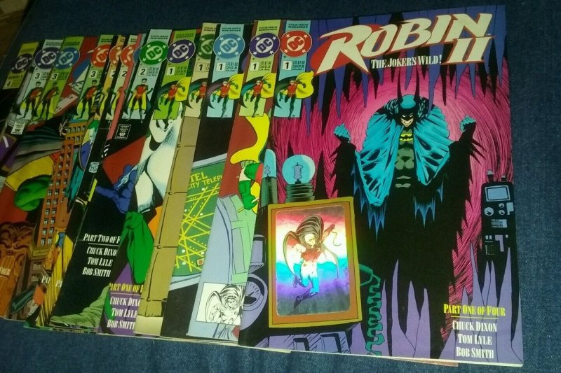 Robin II: the Joker's Wild #1-4 With ALL Variant Covers - 14 Books ...