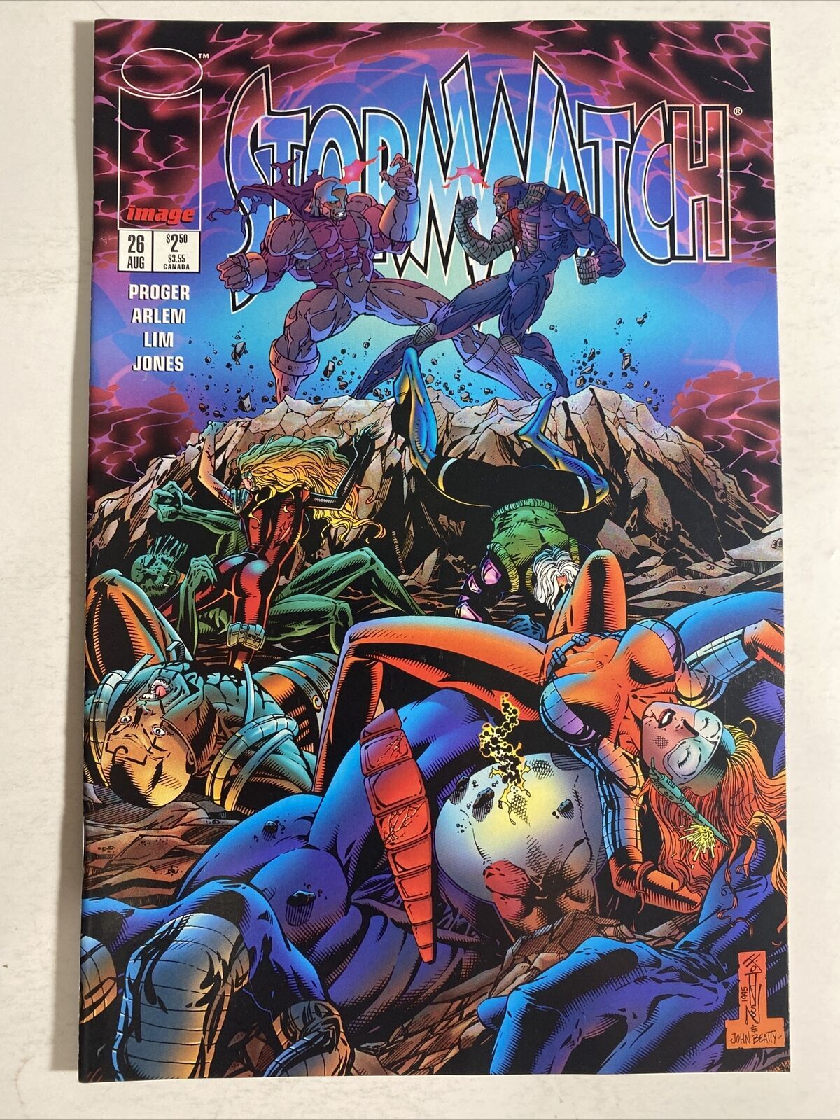 Stormwatch 26 - Image Comics DCU James Gunn Wildstorm Pre Authority ...