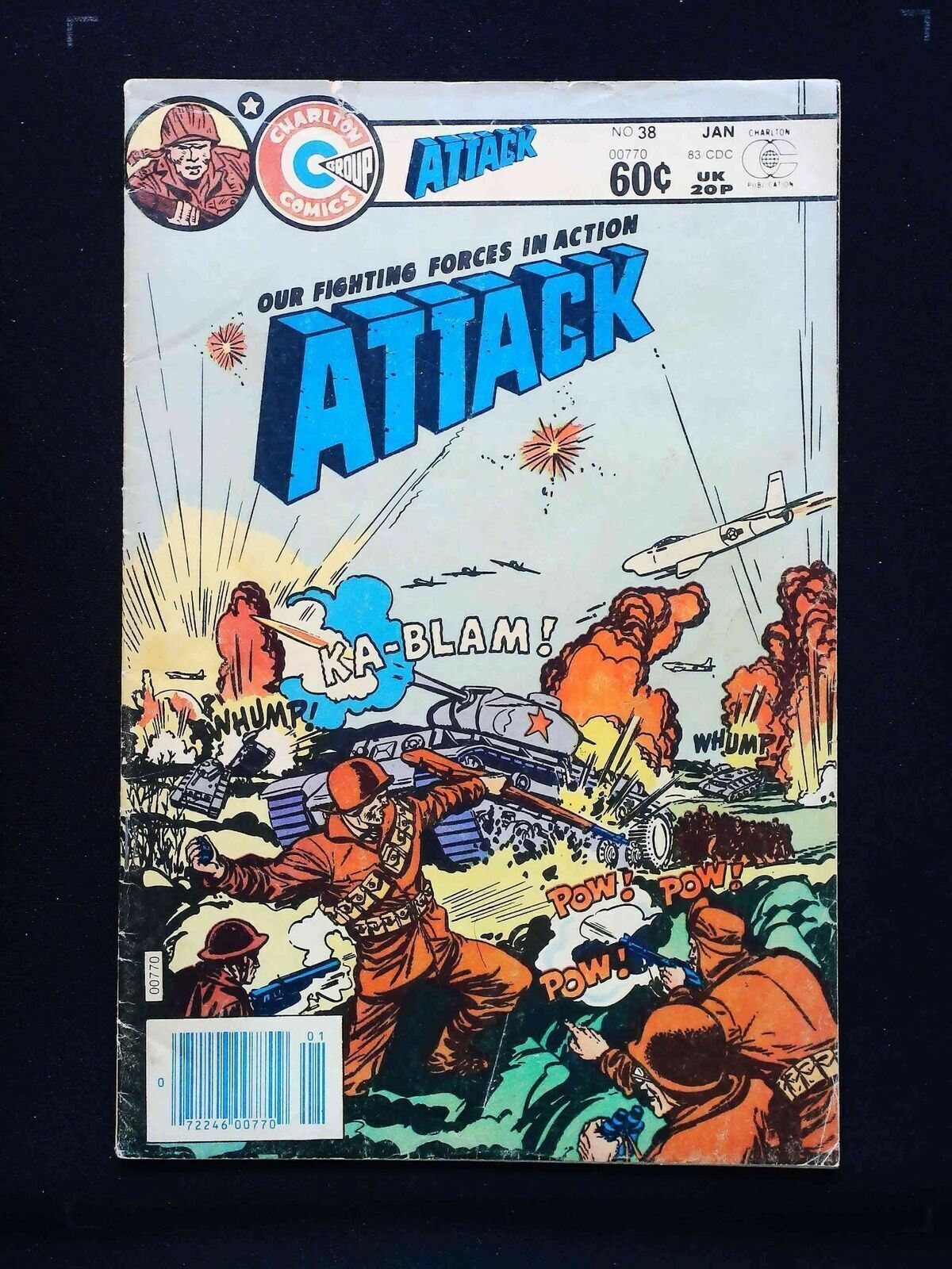Attack #38 (5Th Series) Charlton Comics 1983 Vg/Fn Newsstand | Comic ...
