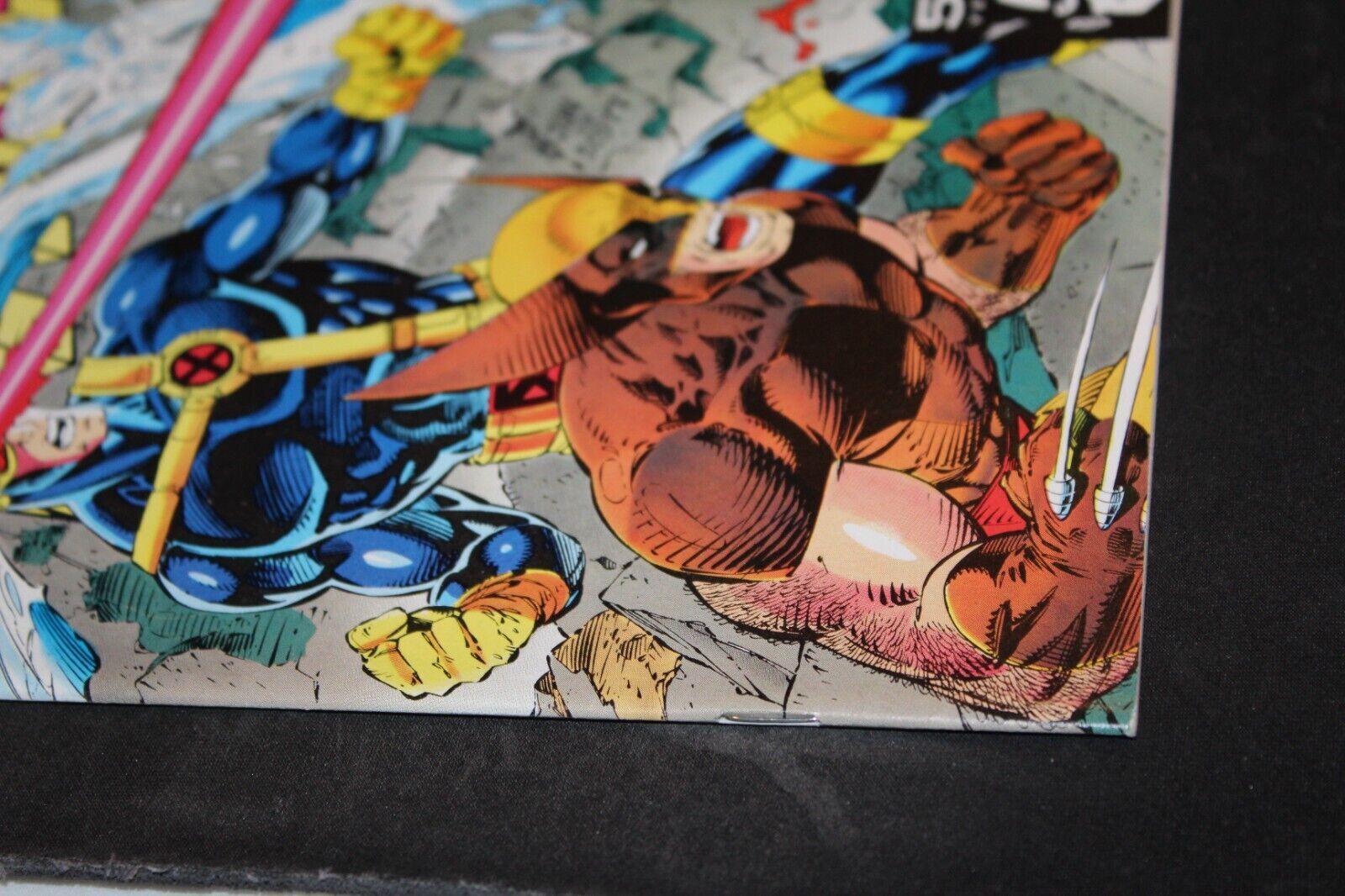 RARE X-Men 1 1991 Jim Lee Wolverine Cover Miscut Printer Error Variant ...