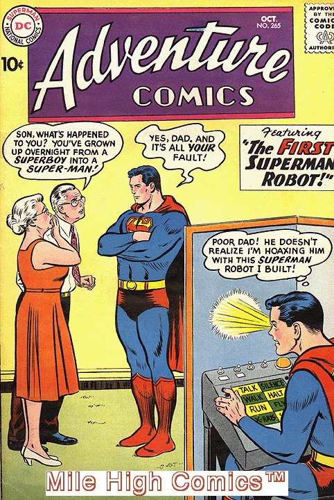 ADVENTURE COMICS (1938 Series) (DC) #265 Very Good Comics Book | Comic ...