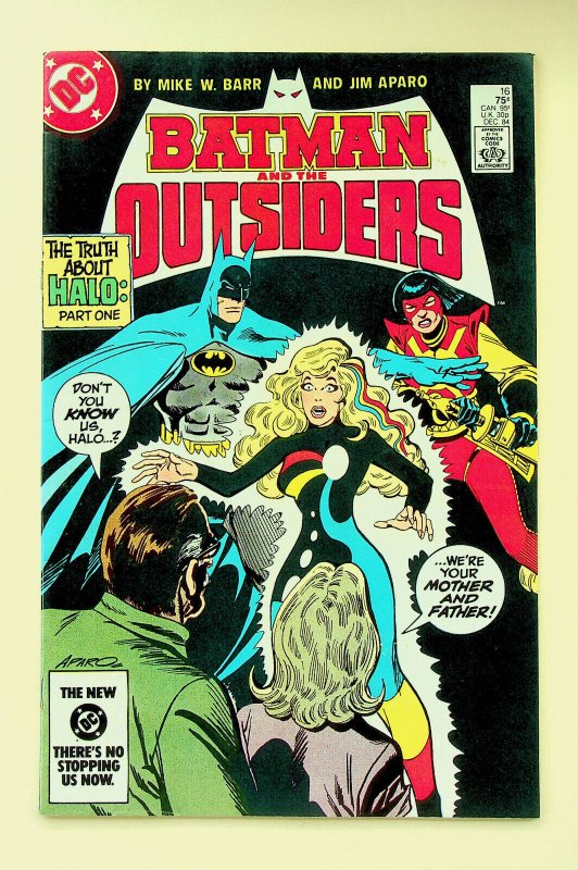 Batman and the Outsiders #16 (Dec 1984, DC) - Very Good | Comic Books ...