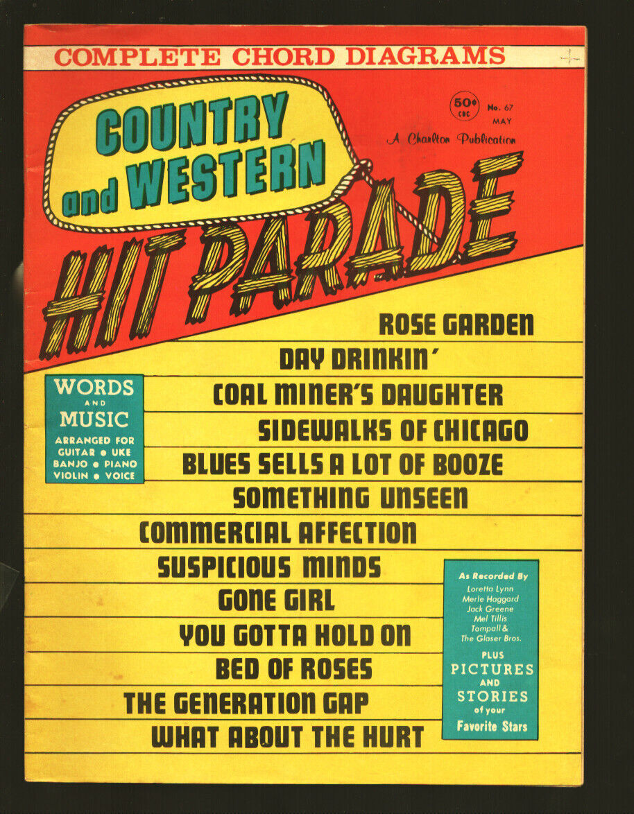 Country and Western Hit Parade 5/1961-Charlton Jeannie C. Riley-Merle ...