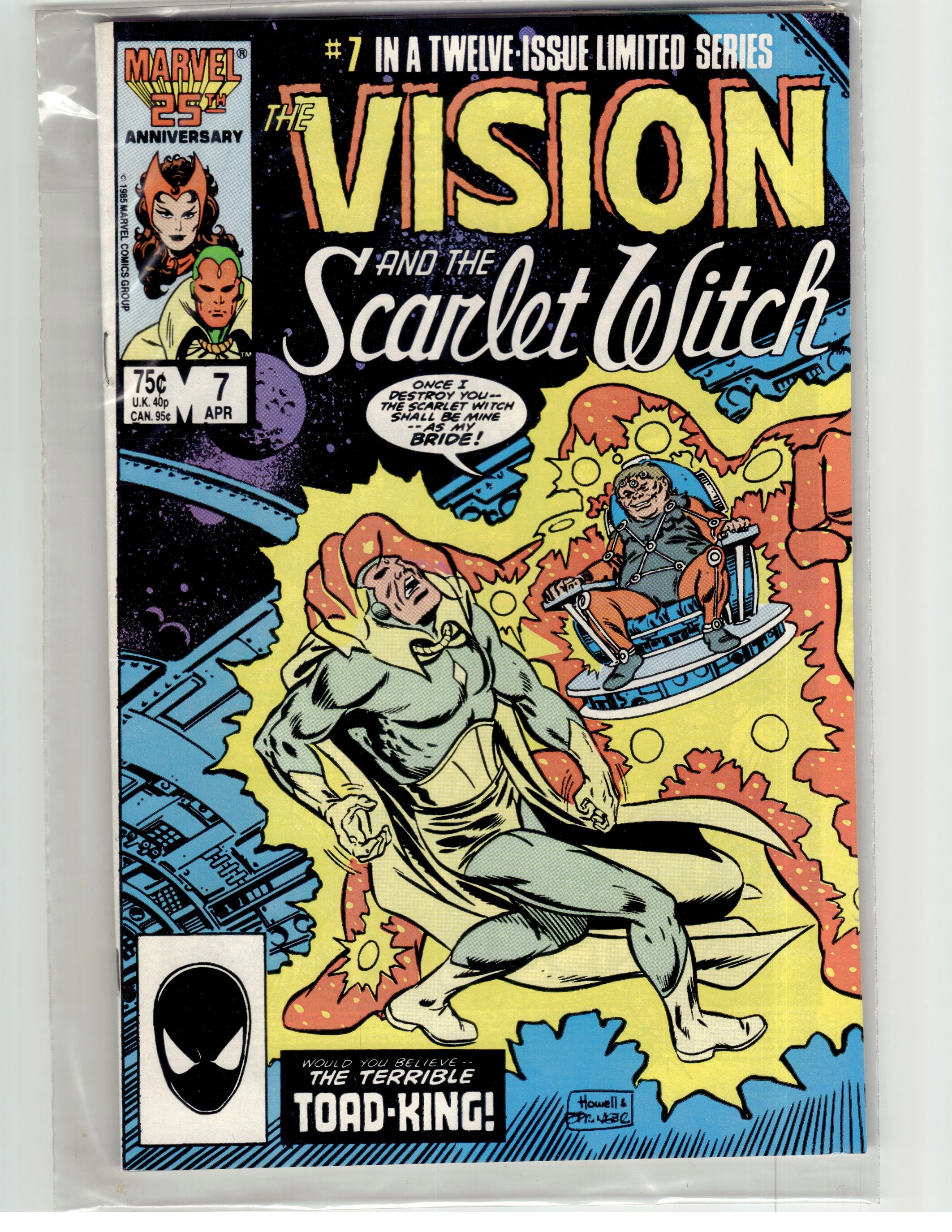 The Vision and the Scarlet Witch #7 (1986) The Vision | Comic Books ...